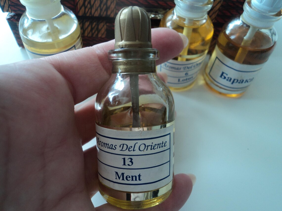 Vintage Omar Perfume Ment Lotus Sesame Baraka - Etsy