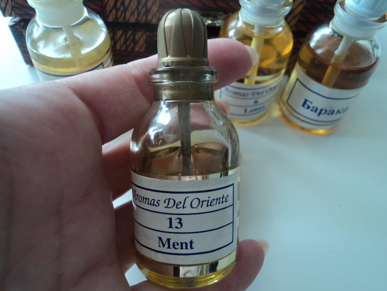 Vintage Omar Perfume Ment Lotus Sesame Baraka - Etsy