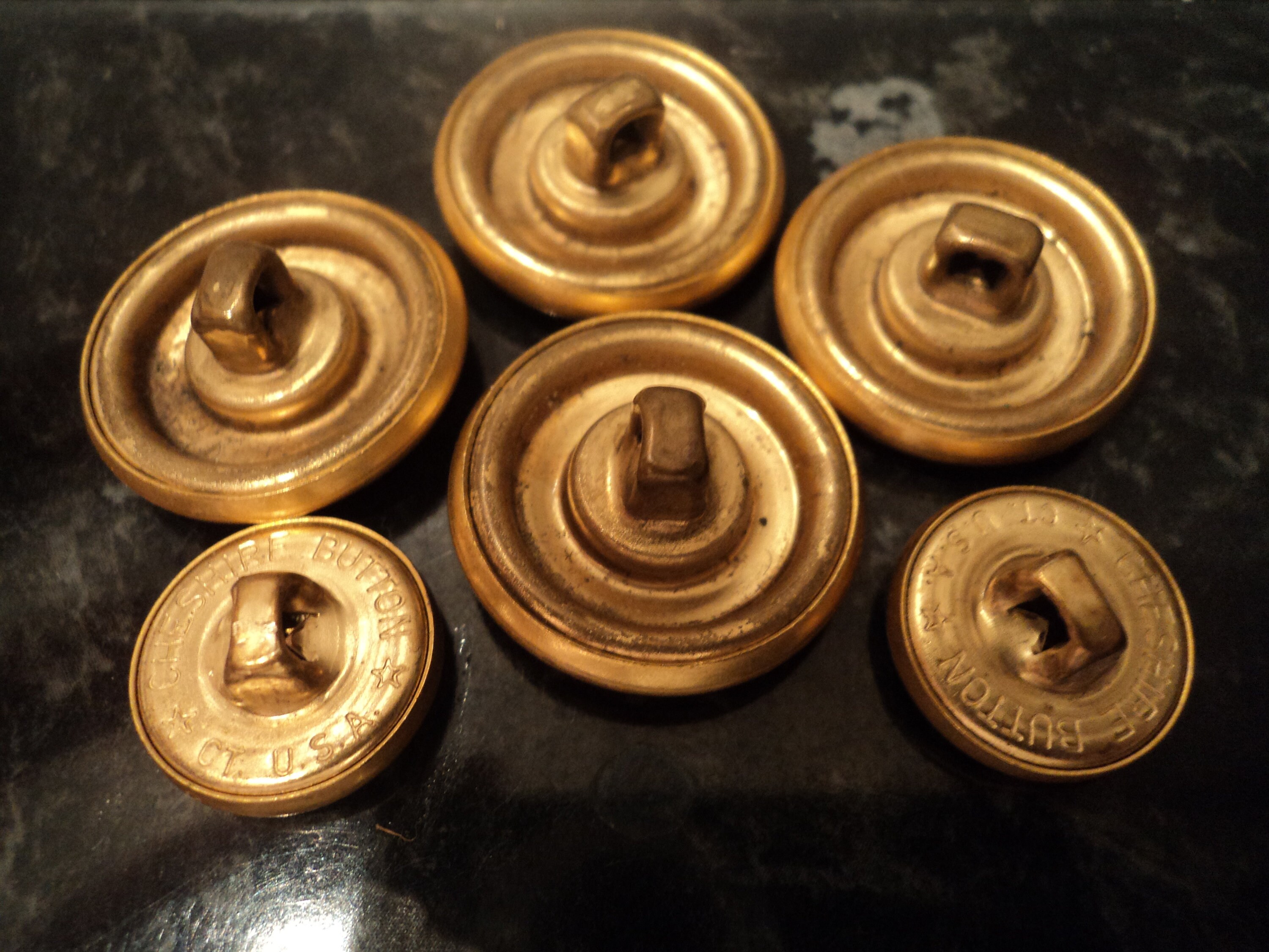 6 Cheshire Button CT. USA - Etsy