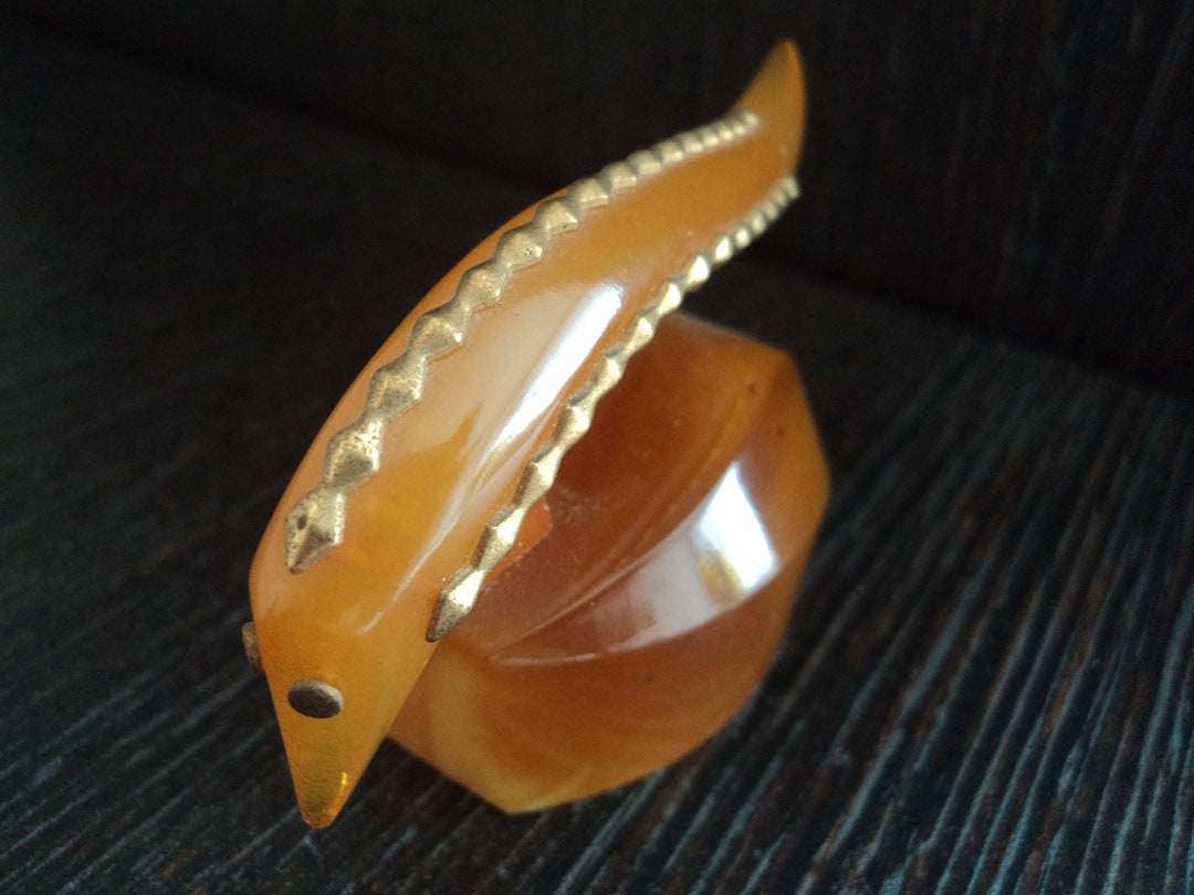 Vintage AMBER Figure - Etsy