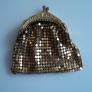 Vintage Small Mesh Coin Purse - Etsy