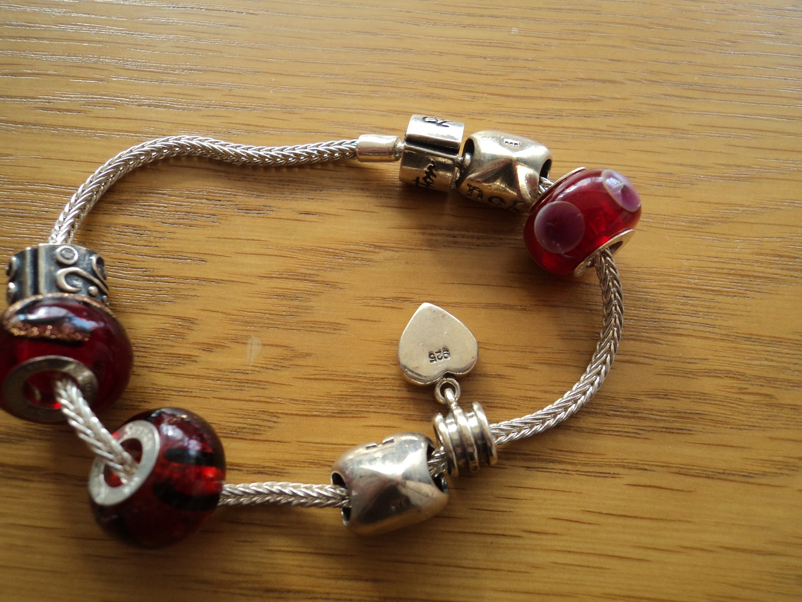 Rhona Sutton Sterling Silver Charms Bracelet - Etsy