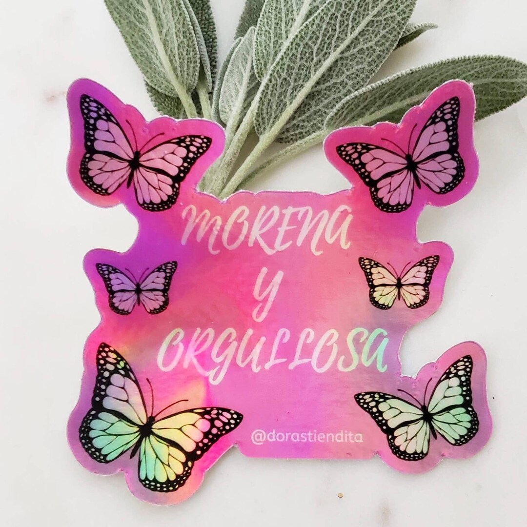 Morena Y Orgullosa Sticker - Etsy