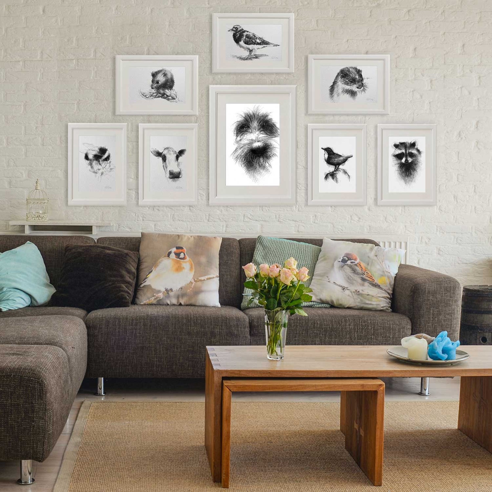 Scruffy Dog | Limited Edition Fine Art Print From Original Drawing ...