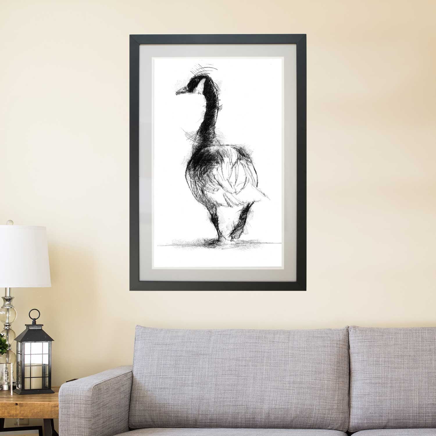 Canada Goose Limited Edition Fine Art Print From Original | Etsy