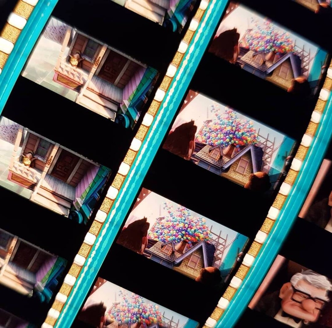 Pixar's UP 35mm Recycled Film Strip Lamp Shade - Etsy