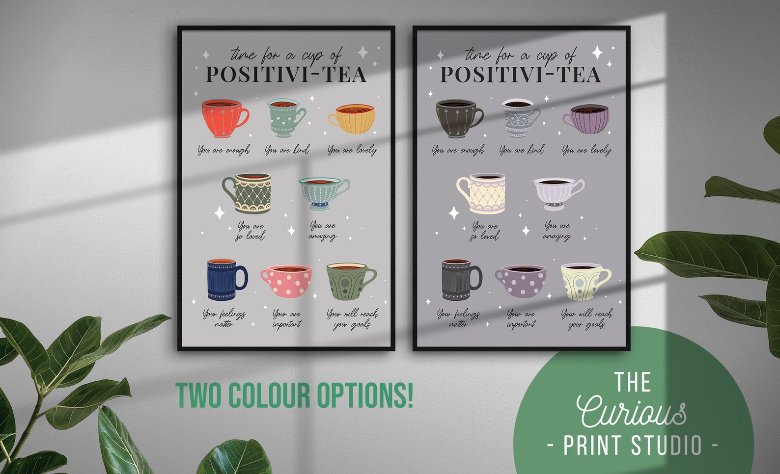 Positivi-tea Self Affirmation Print Positivitea A6 A5 A4 A3 - Etsy UK