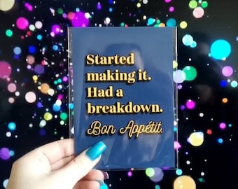 Great British Bake off James Acaster Meme A4 Print - Etsy UK