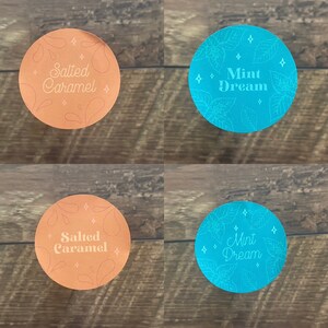 Flavour Packaging Labels, Cute Packaging Stickers, Custom Labels ...