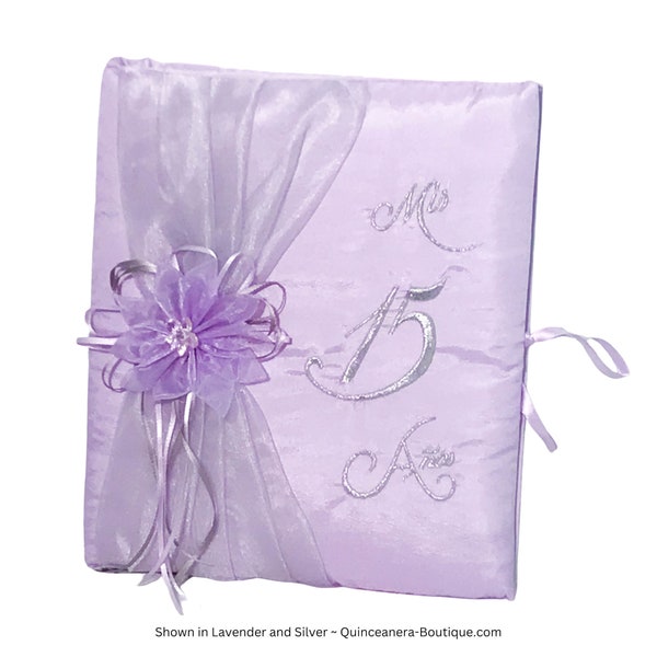 Lavender Guest Book - Etsy