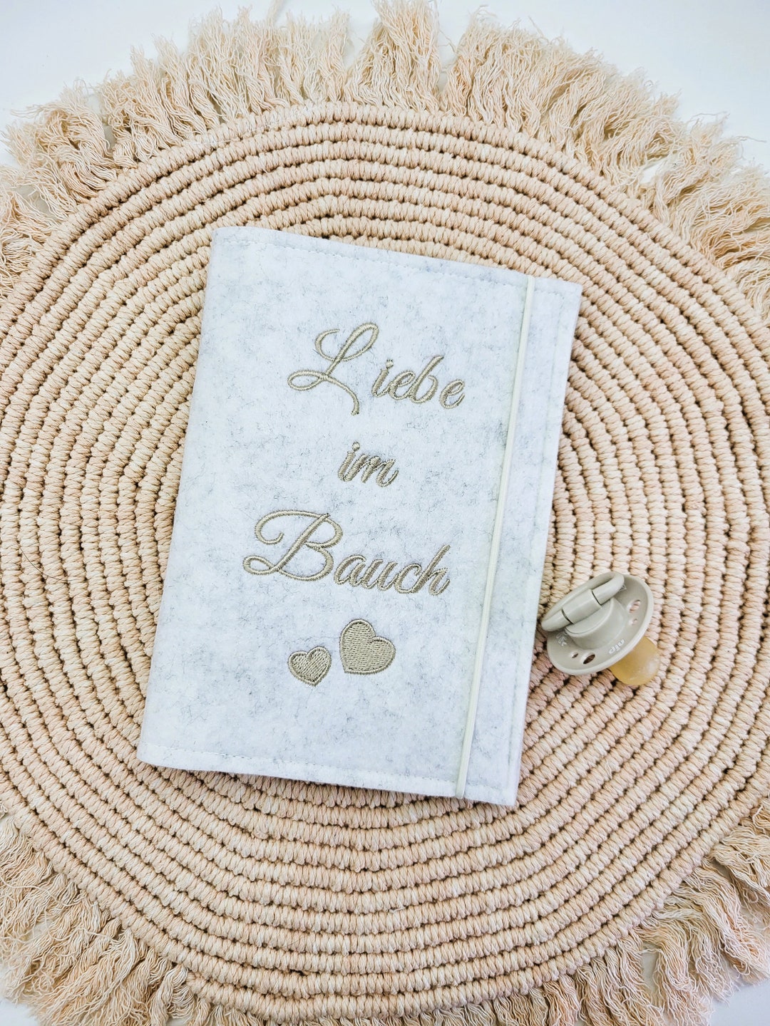 Maternity Record Booklet | Felt Maternity Record Booklet Cover ...