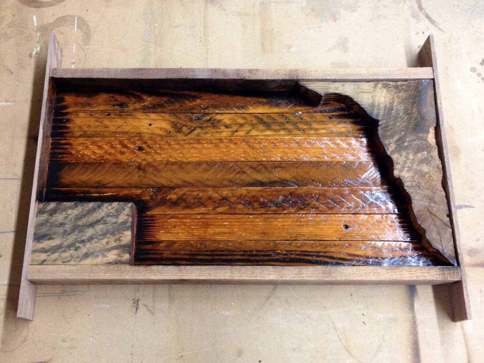 Reclaimed Wood State Cut-outs and Outlines. Any State You Want! - Etsy