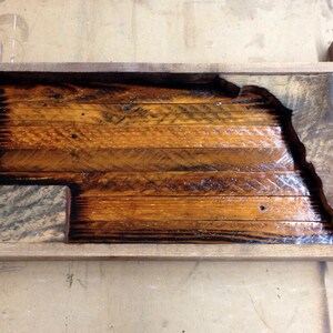 Reclaimed Wood State Cut-outs and Outlines. Any State You Want! - Etsy
