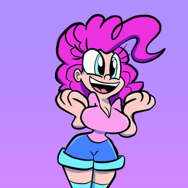 Pinkie Pie Human Etsy