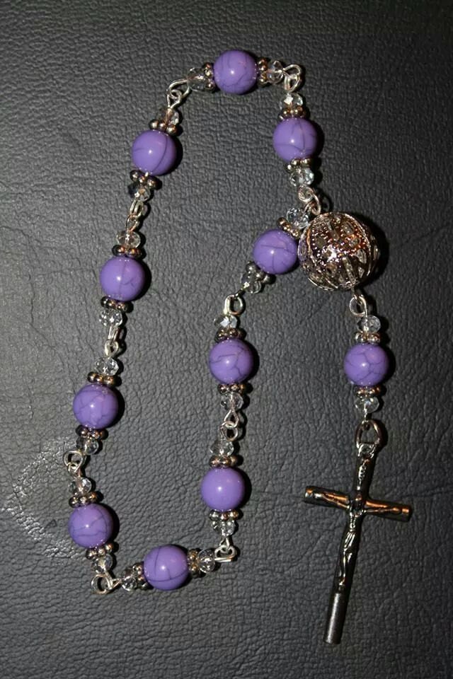 1 Decade Rosary Keepsake. Great to Carry Around, Wear, or as a ...