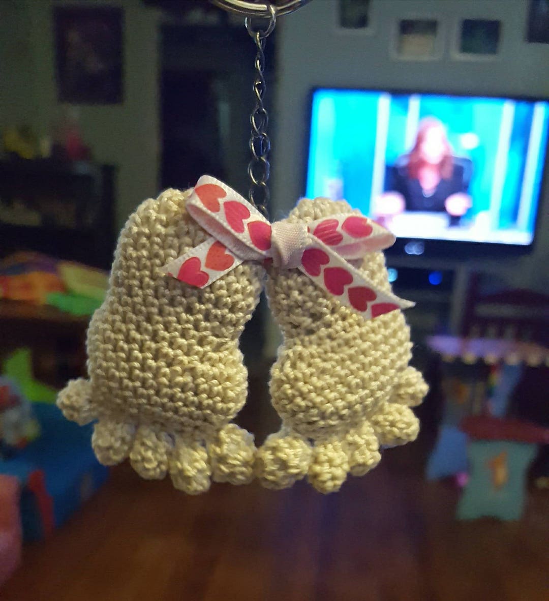 Crochet Baby Feet Keychain - Etsy