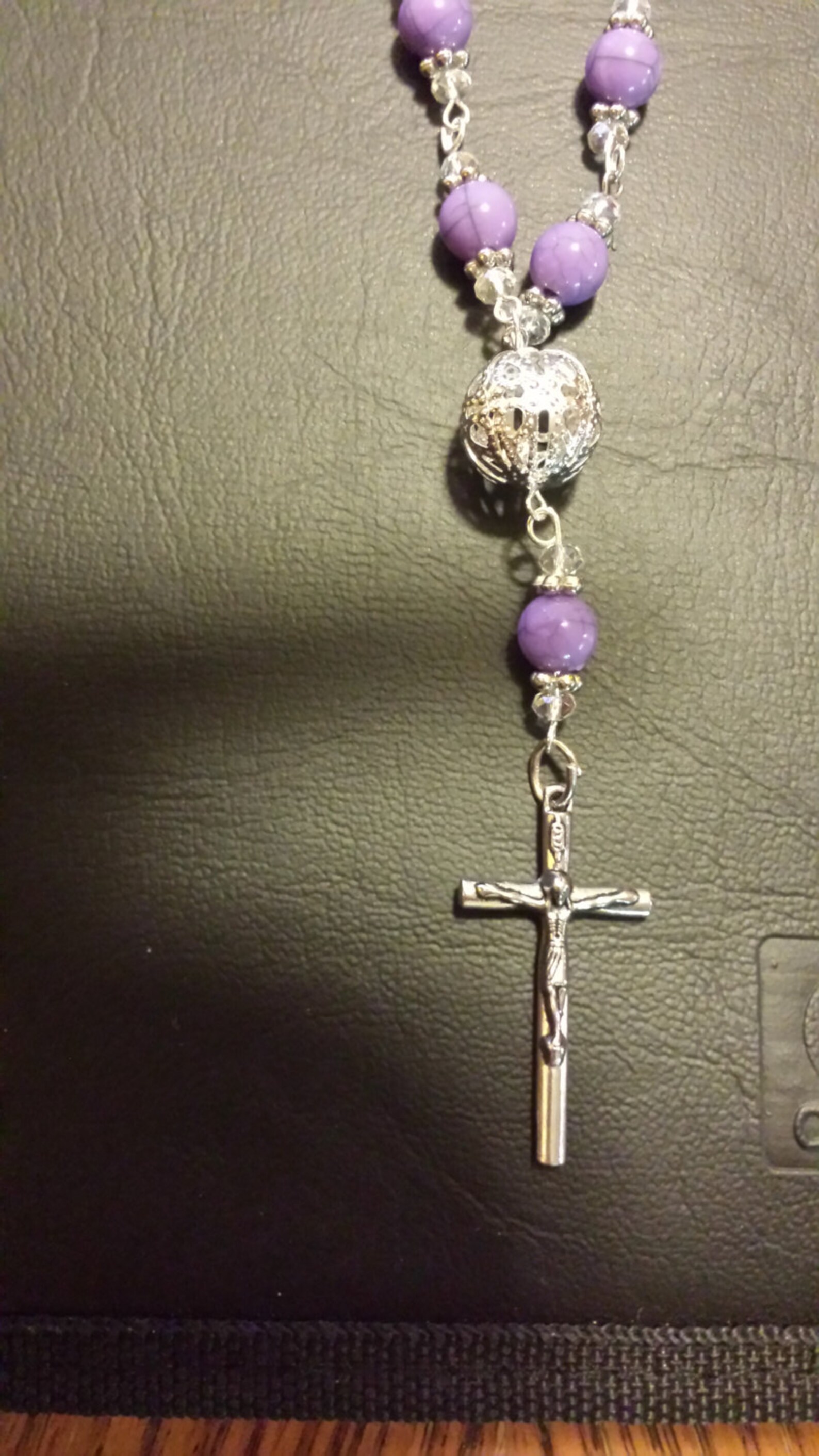 1 Decade Rosary Keepsake. Great to Carry Around, Wear, or as a ...
