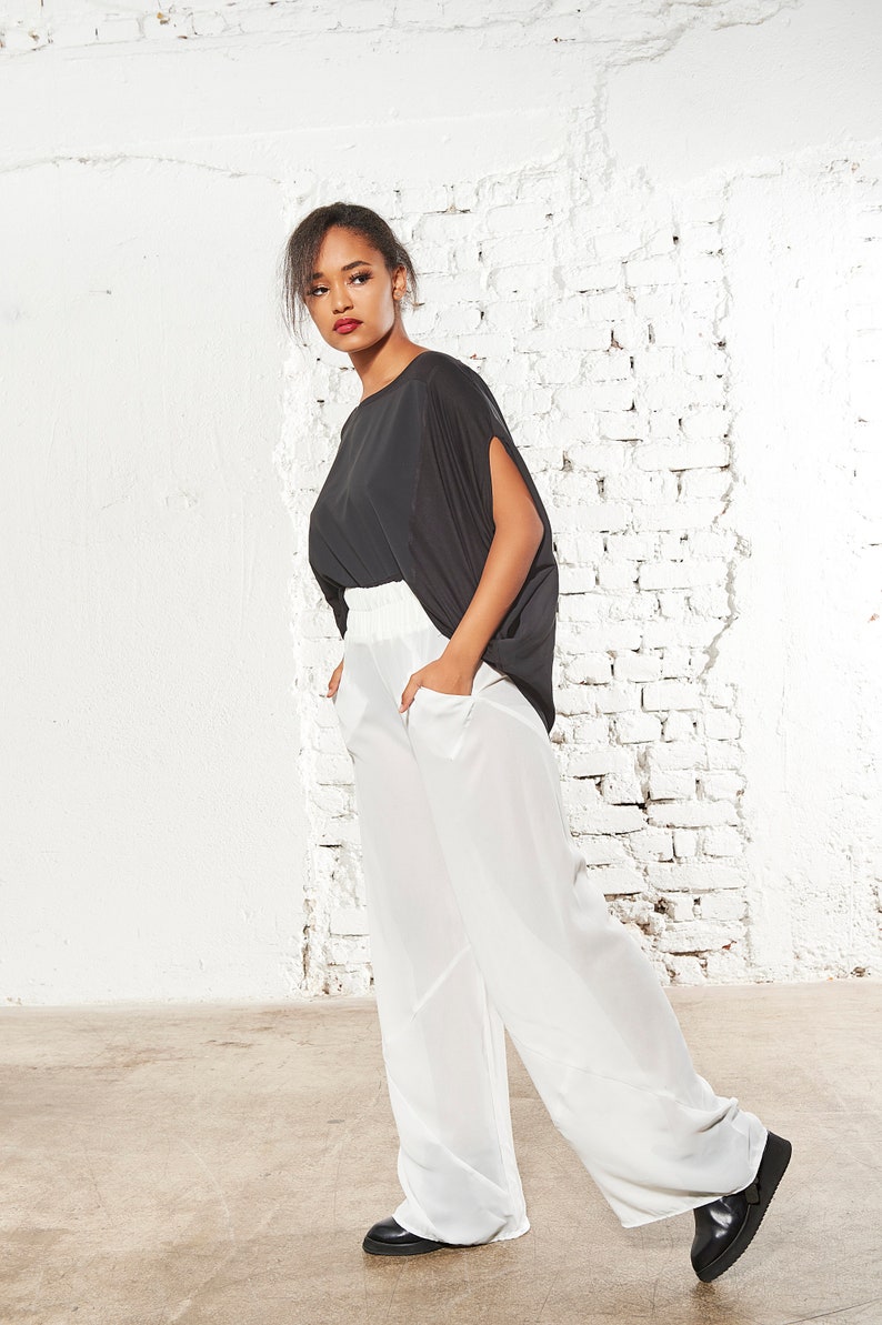 Black Top Women Top Plus Size Top Black Blouse Elegant | Etsy