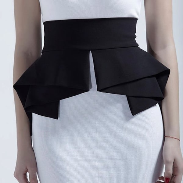 Peplum Belt - Etsy UK