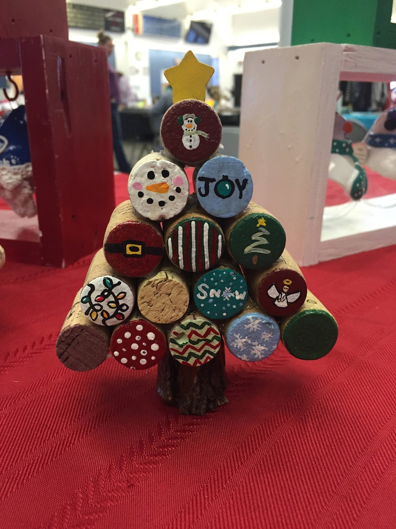 Christmas Wine Cork Tree - Etsy