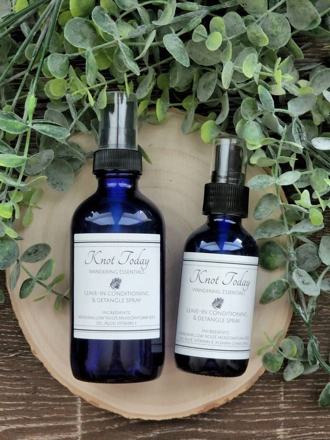 KNOT TODAY Hair Detangler L Natural Leave in Hair Conditioner ...