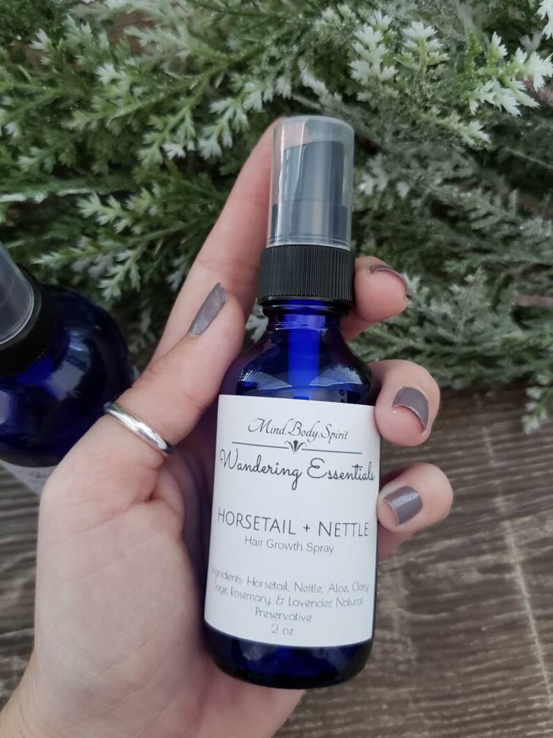 HORSETAIL and NETTLE Hair Growth Spray l Nettle and Horsetail | Etsy
