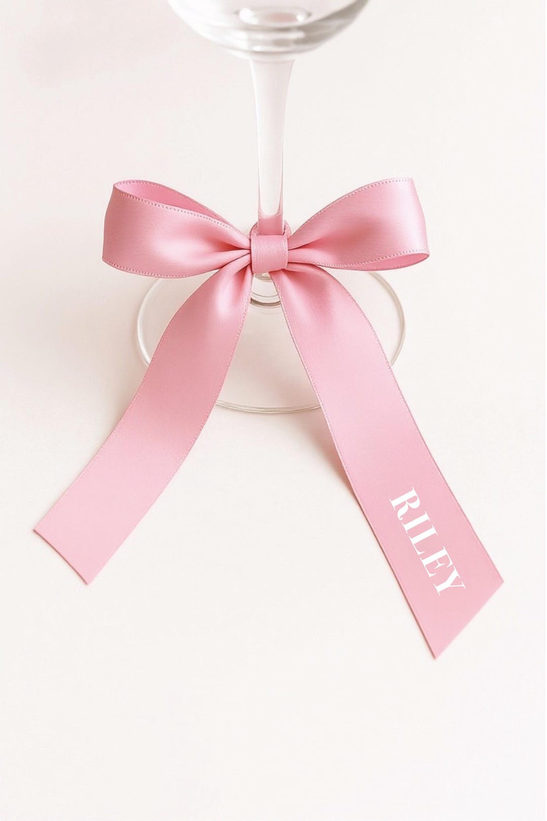 Personalized Satin Ribbon Name Tags, Bridal Shower, Bridesmaid Gift ...
