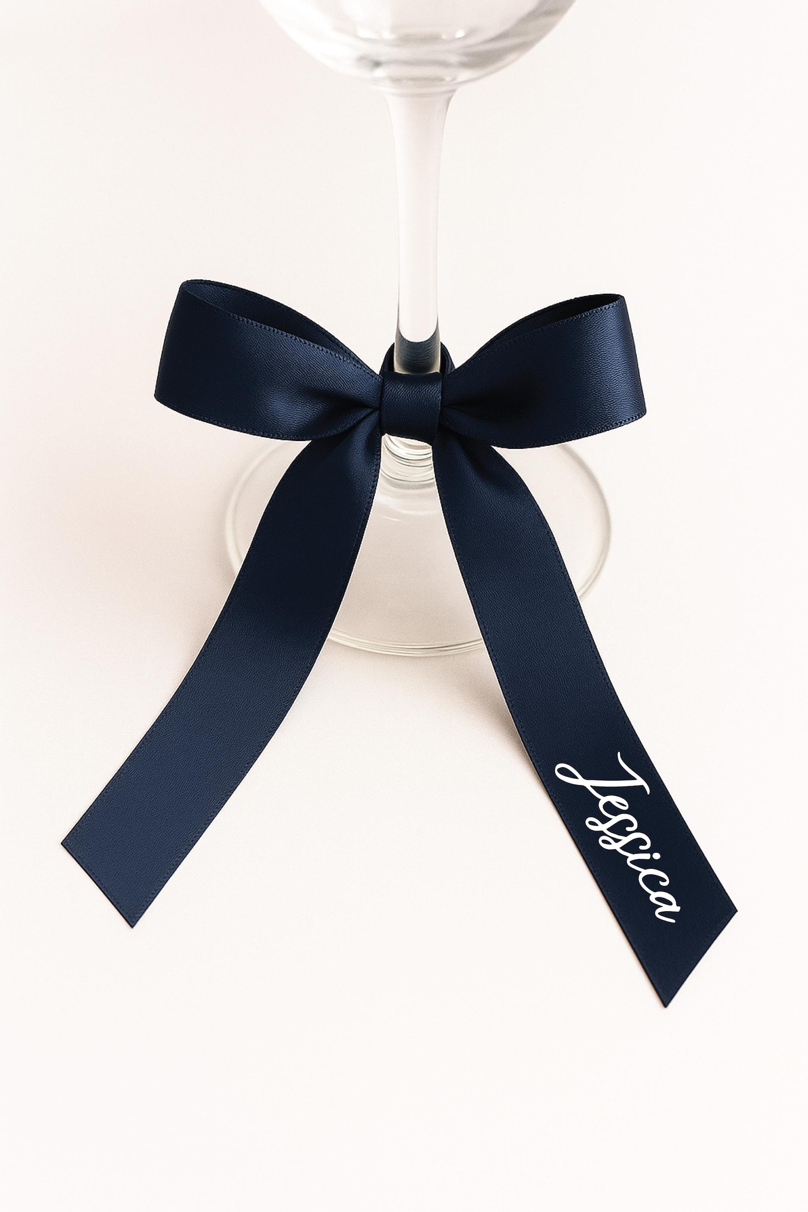 Personalized Satin Ribbon Name Tags, Bridal Shower, Bridesmaid Gift ...