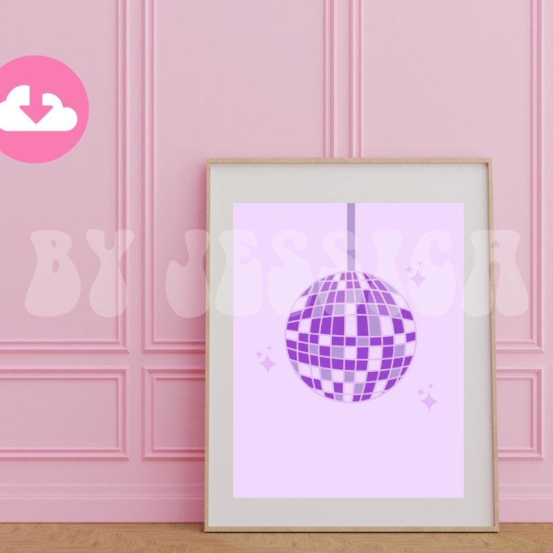 Purple Wall Art - Etsy
