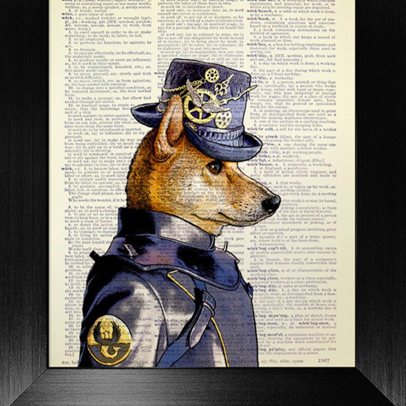 Steampunk Dog - Etsy