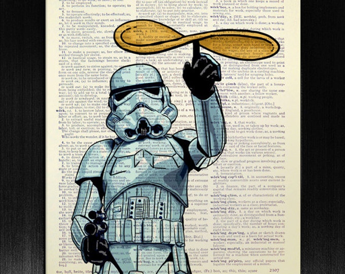 Star Wars Kitchen Wall Art STAR WARS Wall Art Funny Kitchen - Etsy