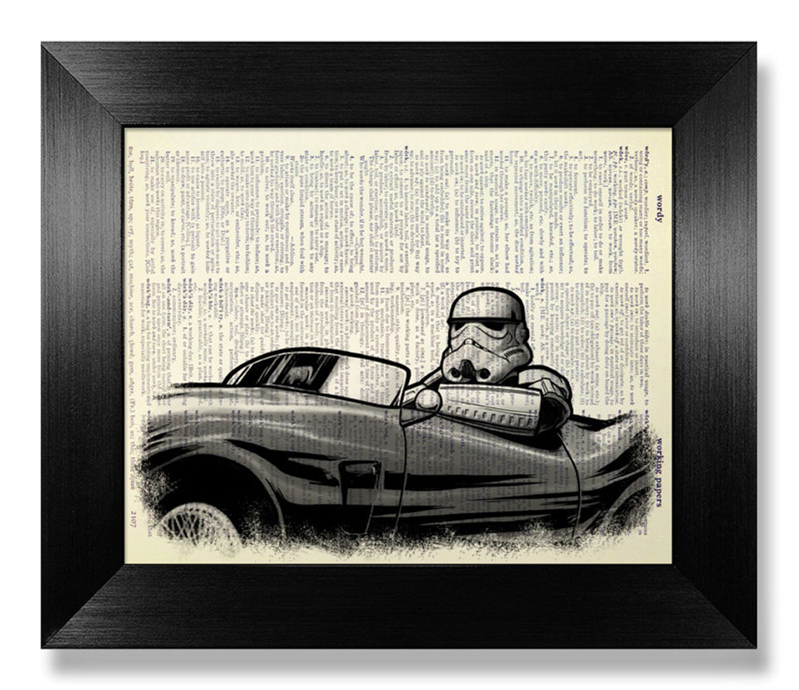 College DORM Wall Art, STAR WARS Print, Star Wars Poster, Star Wars Art ...