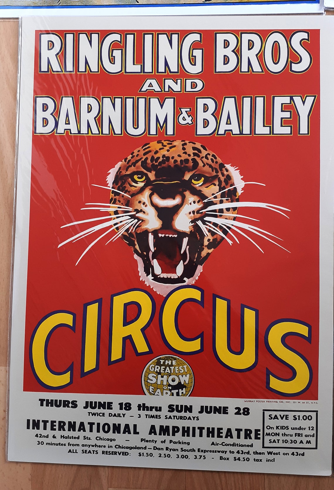 A Selection of Vintage Circus Posters A3 or A4 Size | Etsy UK