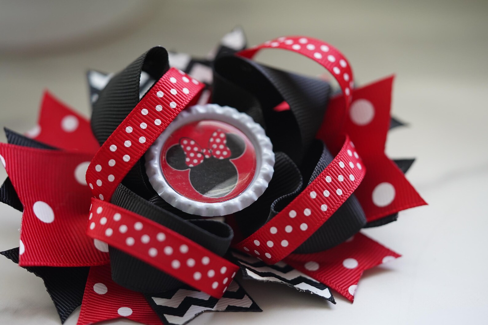 Inspired Mouse Silhouette Hair Bow for Little Girl - Etsy