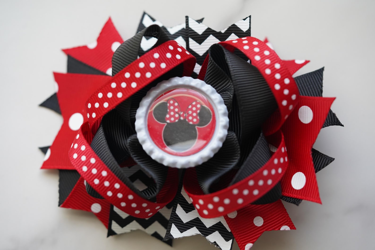 Inspired Mouse Silhouette Hair Bow for Little Girl - Etsy