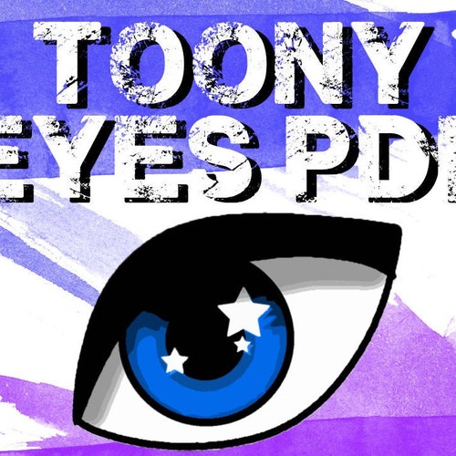 Toony Fursuit Eye Templates PDF 8 Styles With 3 Different | Etsy