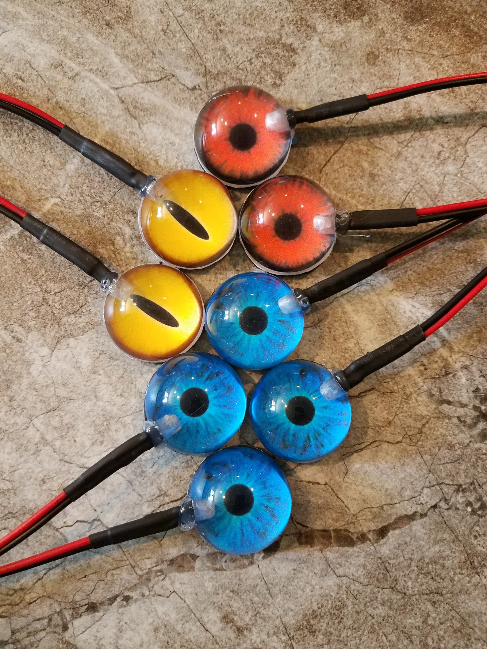 LED Costume / Fursuit Eyes power Options Custom - Etsy