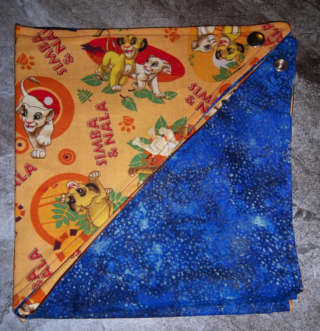 Jumbo Bandana Disney Lion King Reversible Double Sided Fursuit Costume ...