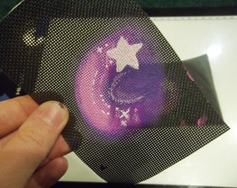 8x10.5in Eye Mesh Durable Black High Visibility Paintable Printable ...