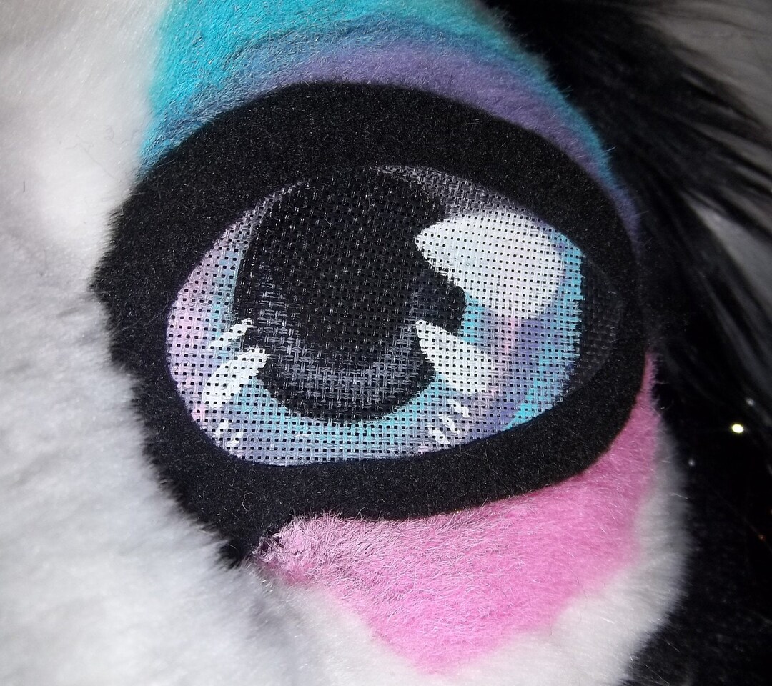 Therian / Fursuit Eye Mesh TRACKED SHIPPING Waterproof Durable Canvas 8 ...