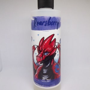 Blue Raspberry Fursuit Spray 8oz - Roarsberry Fragrance and Body Safe ...