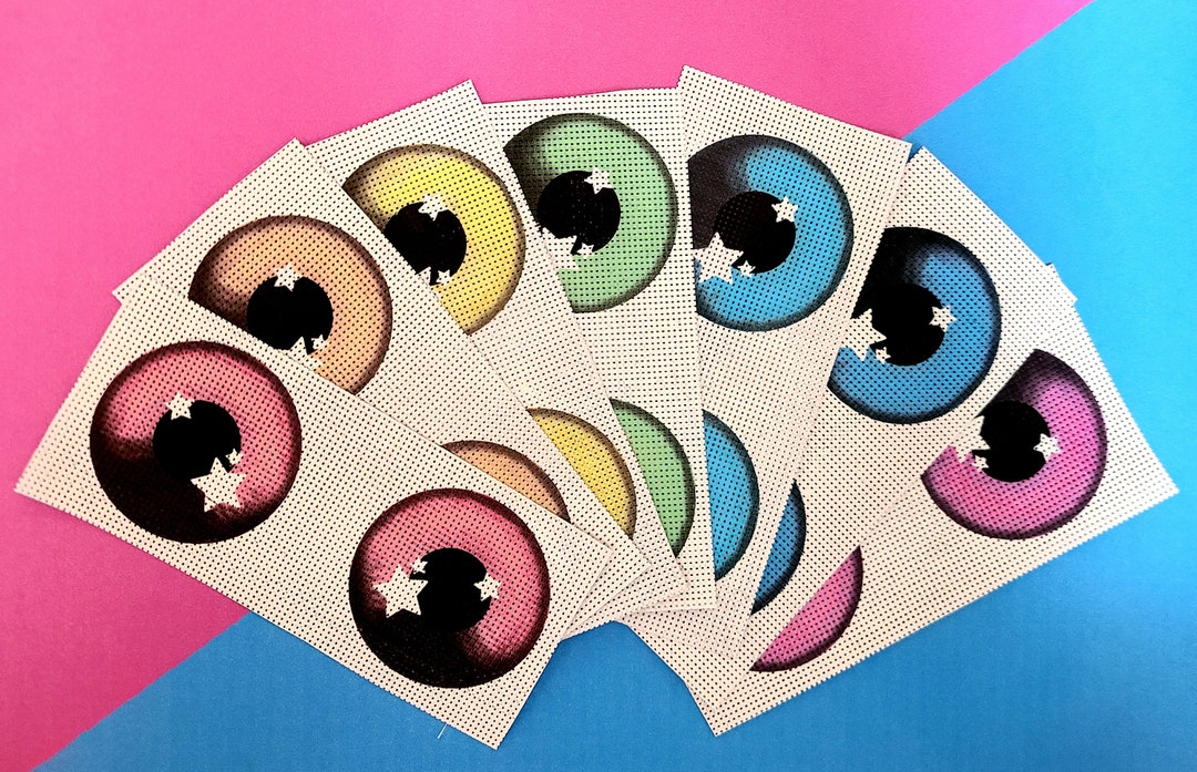 Toony Fursuit Eye Mesh Stars - Etsy