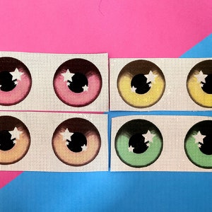 Toony Fursuit Eye Mesh Stars - Etsy