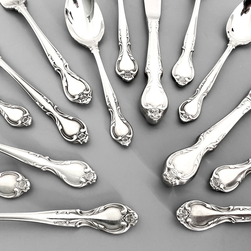 Fancy Vintage Silverware - Etsy