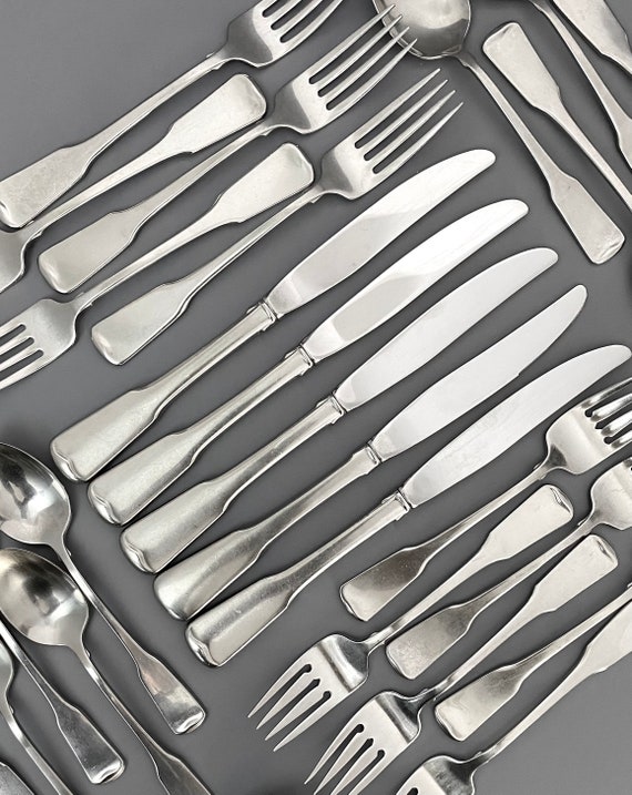 Oneida American Colonial Cube Flatware Satin Finish CHOICE | Etsy