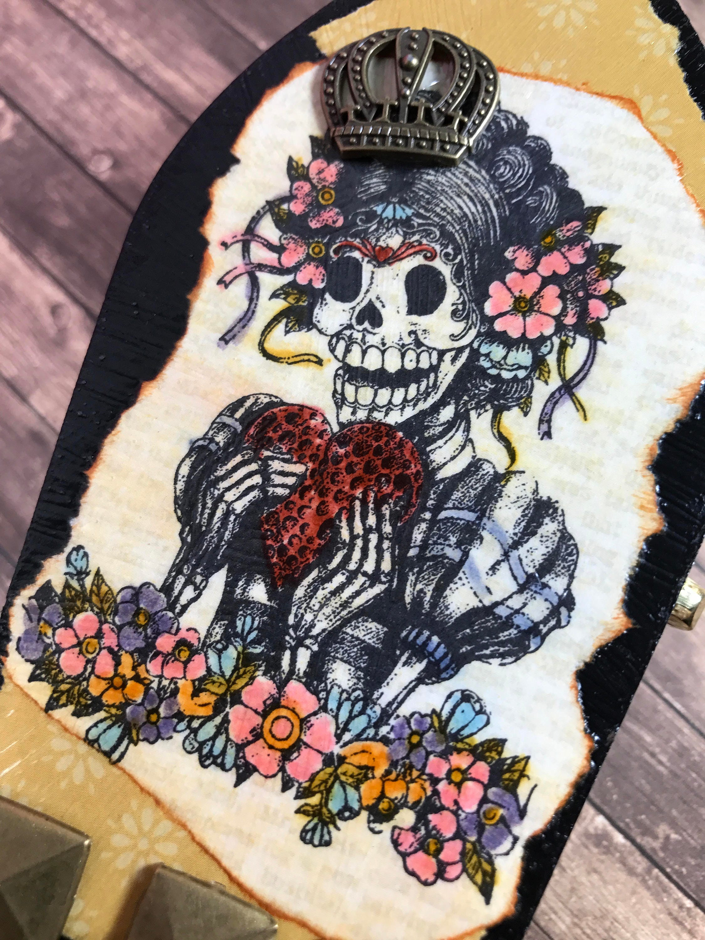 Catrina. Day of the Dead Trinket Box. Jewelry Box. Trinket | Etsy