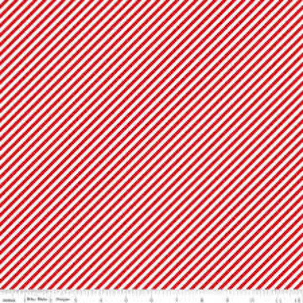Red Striped Fabric - Etsy