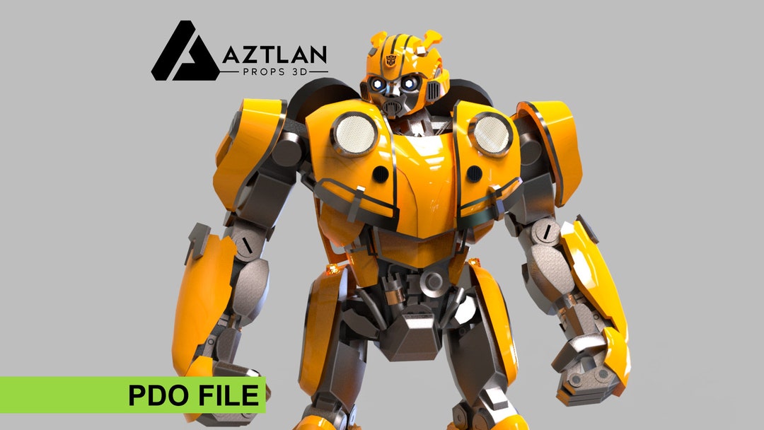 Bumblebee Figure Papercraft - Etsy Australia