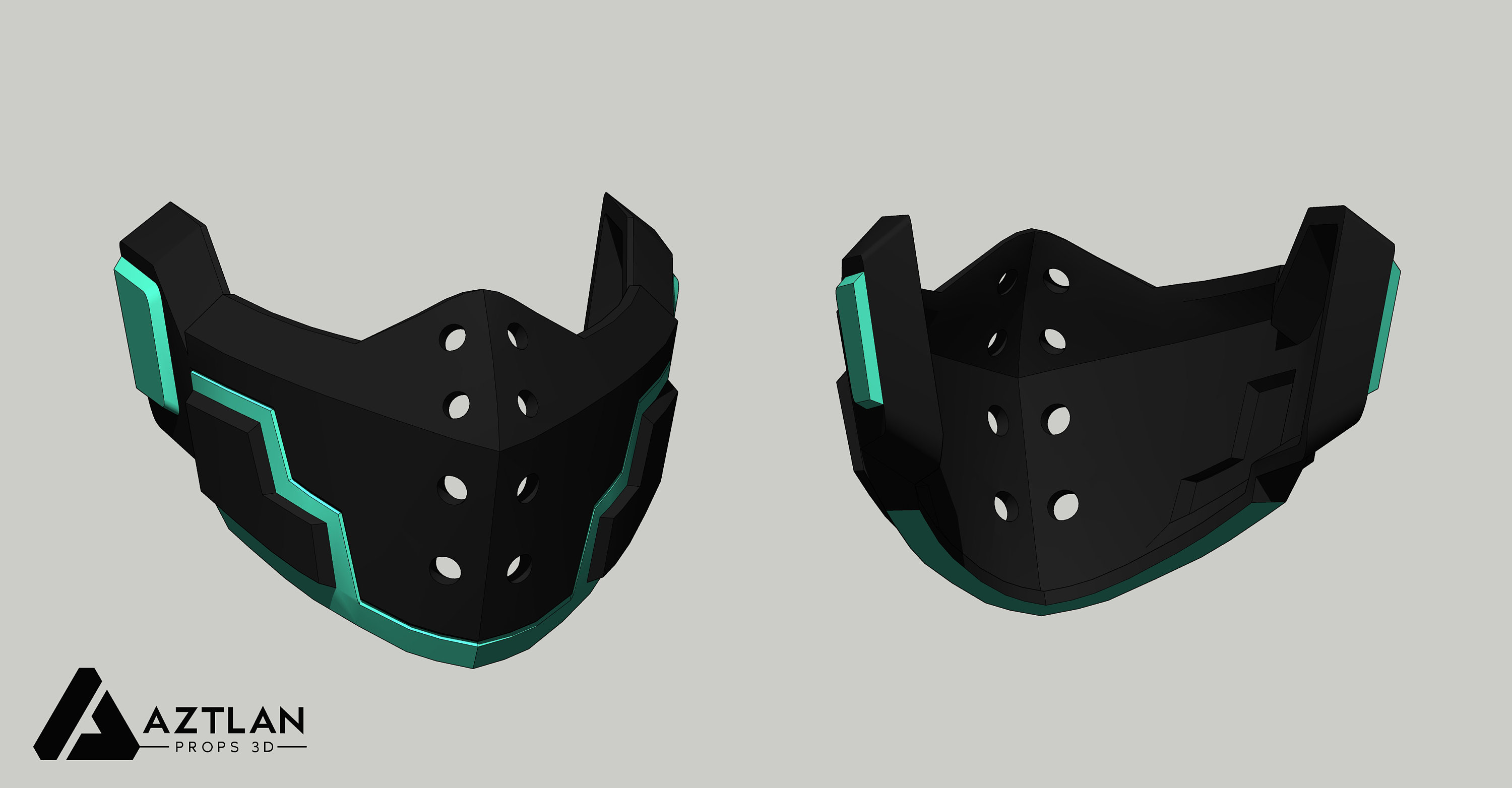 Deku Mask MHA Movie 3 3D print & Pepakura | Etsy