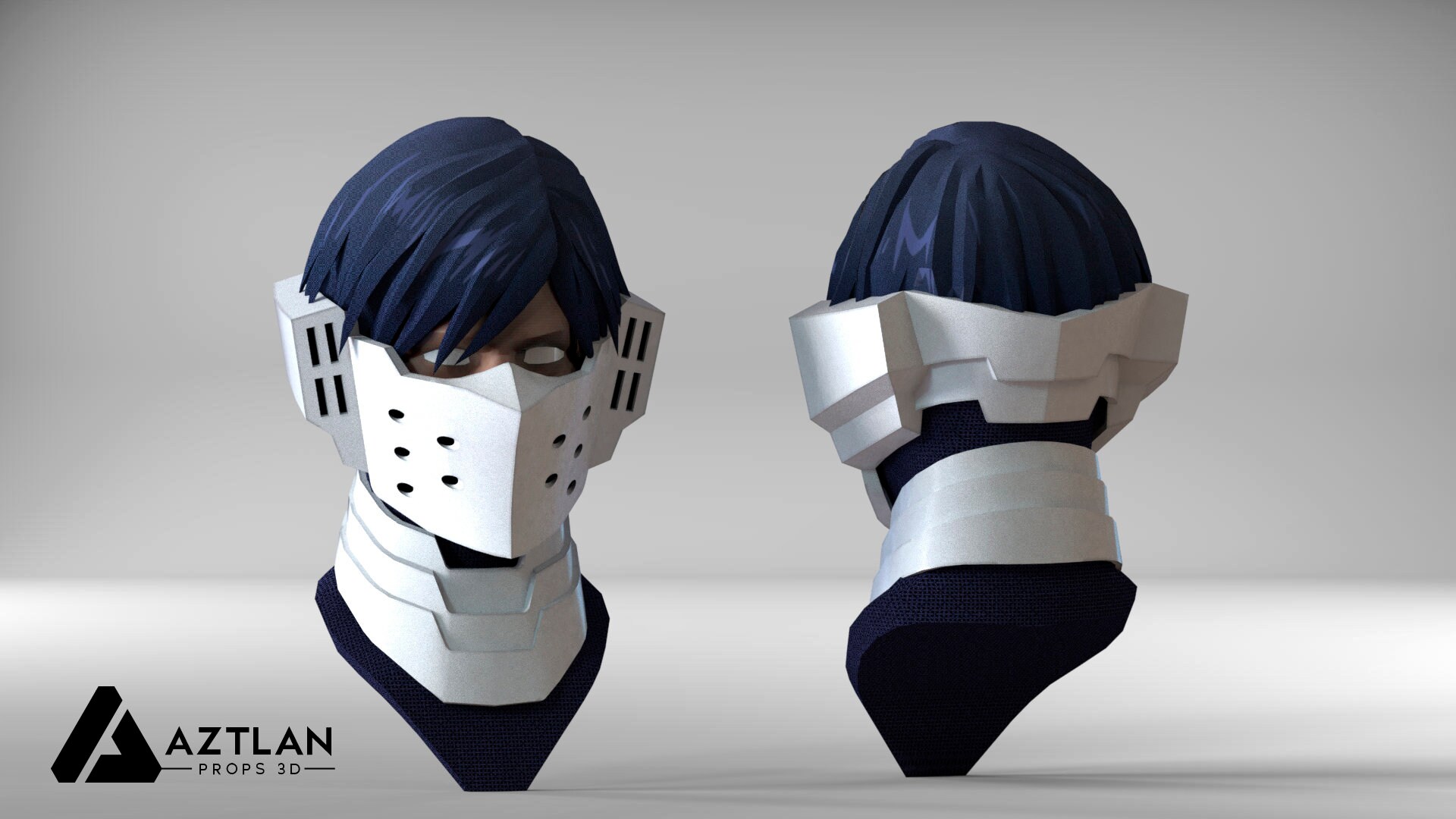 Tenya Iida Helmet MHA 3D Print File | Etsy